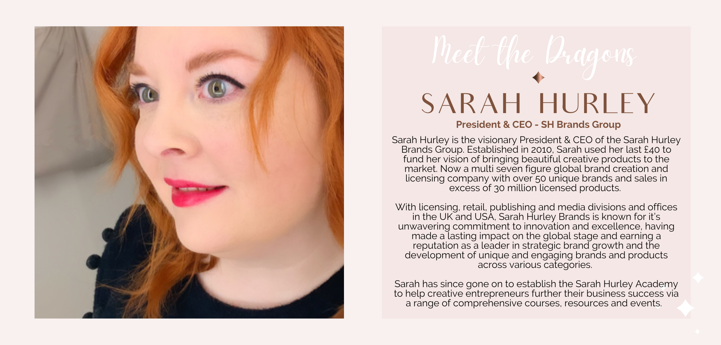 The Creative Pitch – Sarah Hurley Academy